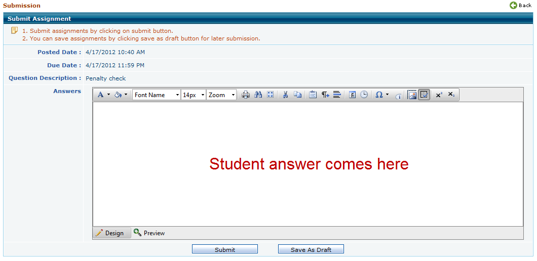 Creating Dropbox Assignment